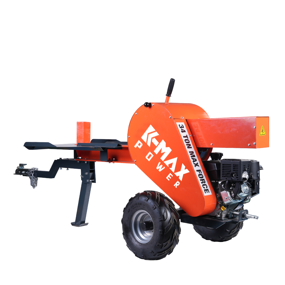 Stump Safety Horizontal Log Splitter 34T from China manufacturer - Kmax ...